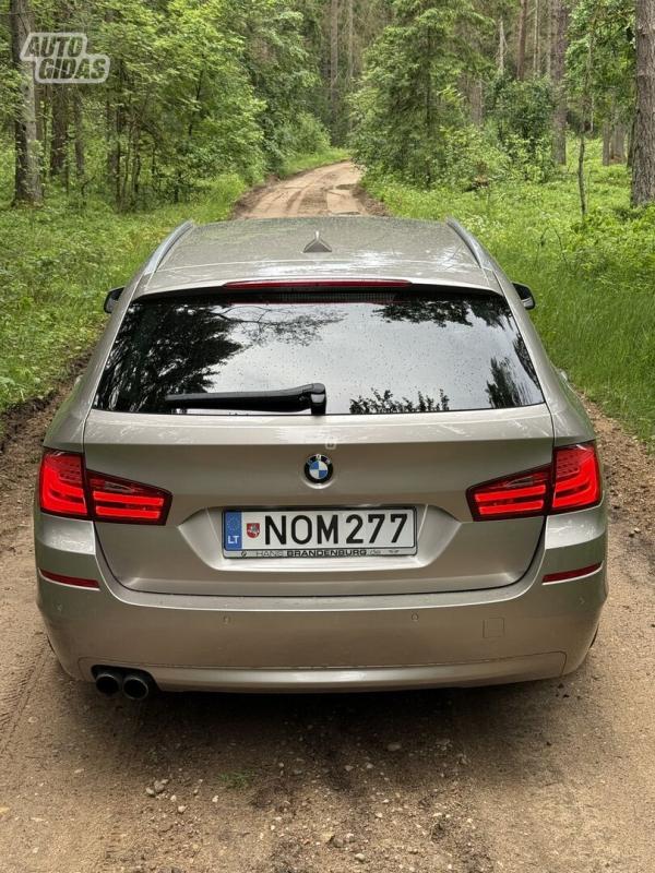 Grey BMW 520 2012 in Kaunas, with an engine capacity of 2.00 L and mileage of 366 thousand km for 8300 €, photo 9 on AUTOMOTO.COM.LV