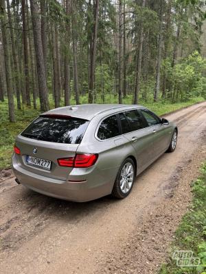Grey BMW 520 2012 in Kaunas, with an engine capacity of 2.00 L and mileage of 366 thousand km for 8300 €, photo 13 on AUTOMOTO.COM.LV