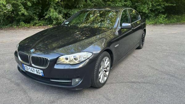 Grey BMW 520 2012 in Kaunas, with an engine capacity of 2.00 L and mileage of 337 thousand km for 6800 €, photo 1 on AUTOMOTO.COM.LV