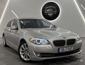 Grey BMW 520 2012 in Marijampole, with an engine capacity of 2.00 L and mileage of 339 thousand km for 8450 €, photo  on AUTOMOTO.COM.LV