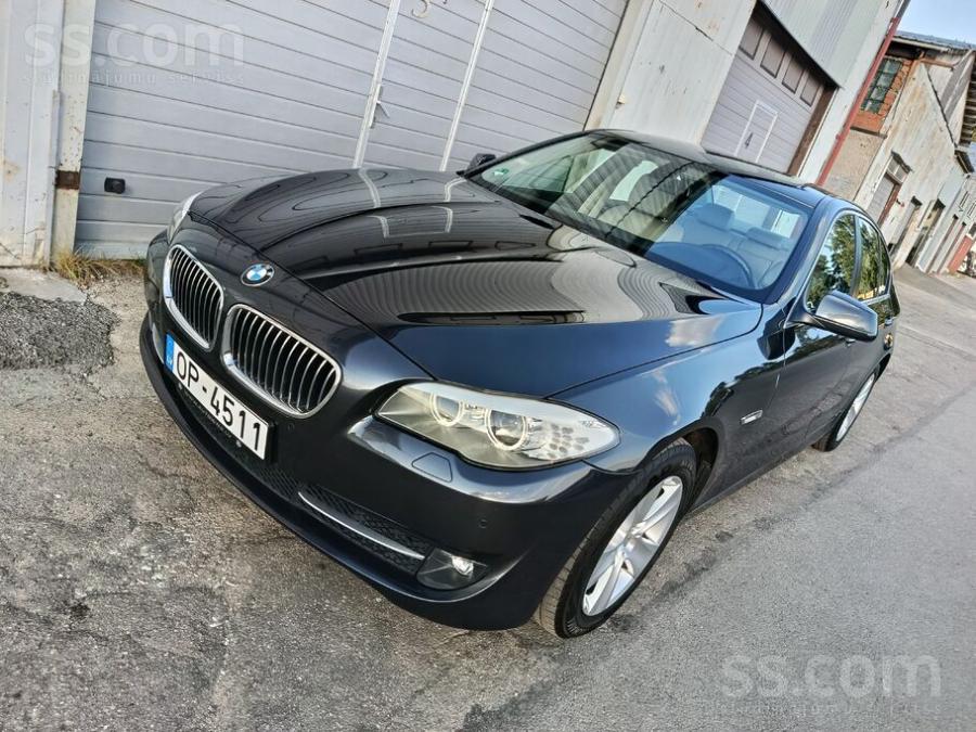 Pelēks BMW 520 2012 Rīga, ar dzinēja tilpumu 2.00 L un nobraukumu 212 tūkst. km par 9600 €, foto 3 vietnē AUTOMOTO.COM.LV