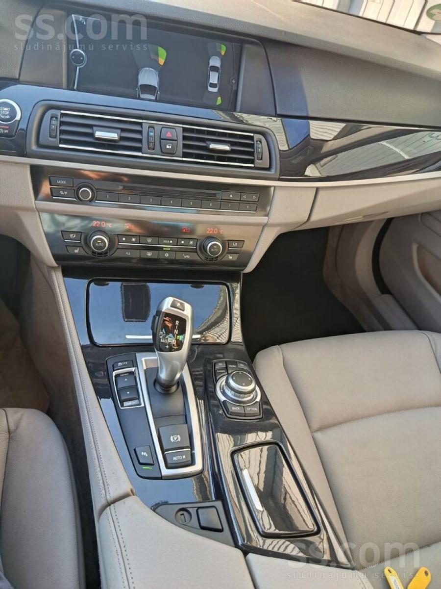 Pelēks BMW 520 2012 Rīga, ar dzinēja tilpumu 2.00 L un nobraukumu 212 tūkst. km par 9600 €, foto 13 vietnē AUTOMOTO.COM.LV