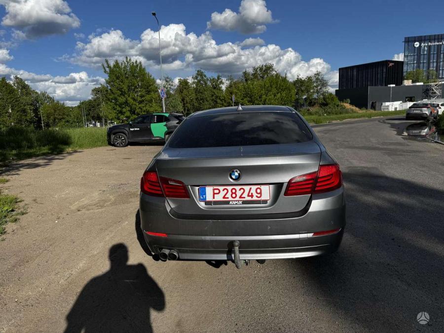 Серый БМВ 520 2012 в Вильнюс, объемом двигателя 2.00 л и пробегом 150 тыс. км за 6699 €, фото 10 на AUTOMOTO.COM.LV