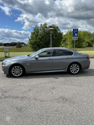 Grey BMW 520 2012 in Vilnius, with an engine capacity of 2.00 L and mileage of 323 thousand km for 9700 €, photo 8 on AUTOMOTO.COM.LV