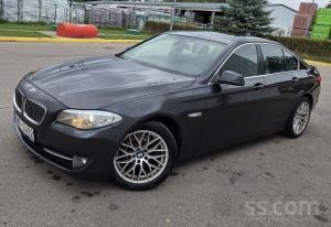 Pelēks BMW 520 2012 Jelgava, ar dzinēja tilpumu 2.00 L un nobraukumu 310 tūkst. km par 6700 €, foto  vietnē AUTOMOTO.COM.LV