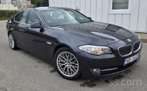 Pelēks BMW 520 2012 Jelgava, ar dzinēja tilpumu 2.00 L un nobraukumu 310 tūkst. km par 6700 €, foto 3 vietnē AUTOMOTO.COM.LV