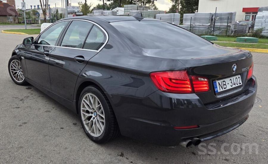 Pelēks BMW 520 2012 Jelgava, ar dzinēja tilpumu 2.00 L un nobraukumu 310 tūkst. km par 6700 €, foto 5 vietnē AUTOMOTO.COM.LV