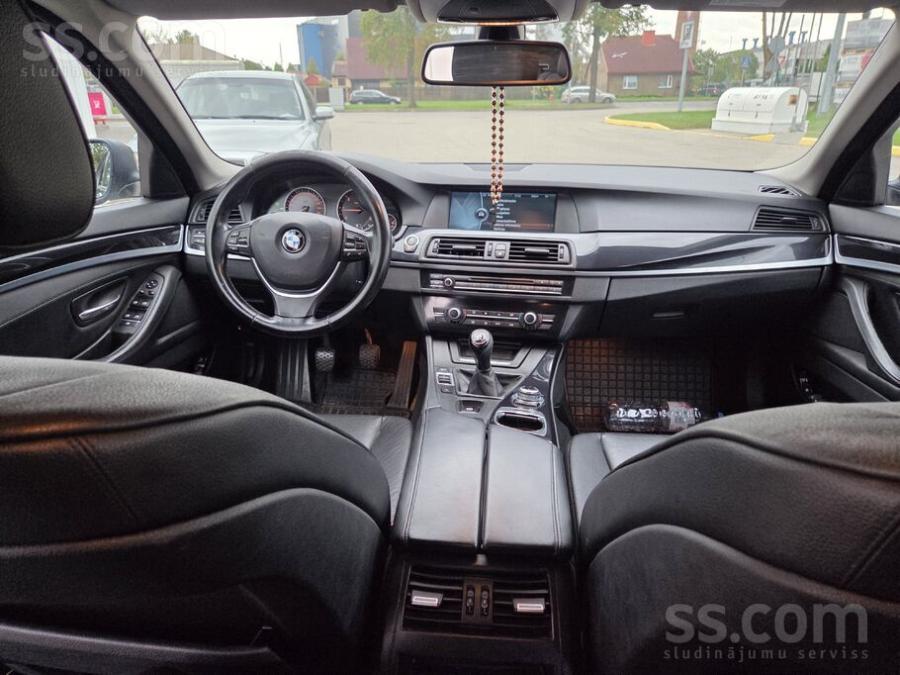 Pelēks BMW 520 2012 Jelgava, ar dzinēja tilpumu 2.00 L un nobraukumu 310 tūkst. km par 6700 €, foto 8 vietnē AUTOMOTO.COM.LV
