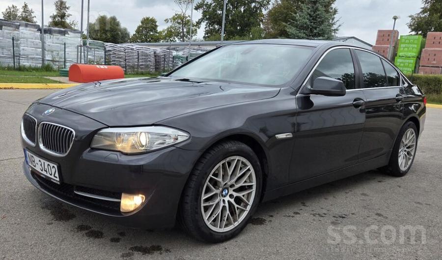 Pelēks BMW 520 2012 Jelgava, ar dzinēja tilpumu 2.00 L un nobraukumu 310 tūkst. km par 6700 €, foto 15 vietnē AUTOMOTO.COM.LV