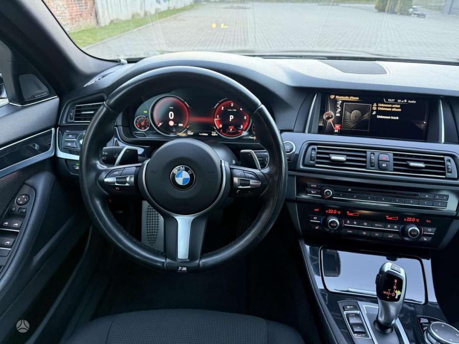 Pelēks BMW 520 2013 Kėdainiai, ar dzinēja tilpumu 2.00 L un nobraukumu 269 tūkst. km par 12300 €, foto 14 vietnē AUTOMOTO.COM.LV
