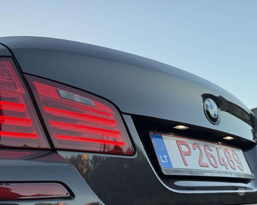 Pelēks BMW 520 2013 Kėdainiai, ar dzinēja tilpumu 2.00 L un nobraukumu 269 tūkst. km par 12300 €, foto 34 vietnē AUTOMOTO.COM.LV