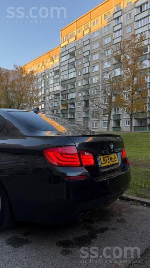 Grey BMW 520 2013 in Riga, with an engine capacity of 2.00 L and mileage of 243 thousand km for 6750 €, photo 4 on AUTOMOTO.COM.LV