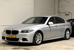 Grey BMW 520 2013 in Klaipeda, with an engine capacity of 2.00 L and mileage of 299 thousand km for 10999 €, photo 15 on AUTOMOTO.COM.LV