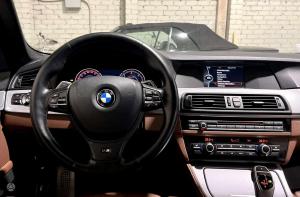 Grey BMW 520 2013 in Klaipeda, with an engine capacity of 2.00 L and mileage of 299 thousand km for 10999 €, photo 31 on AUTOMOTO.COM.LV