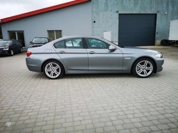 Grey BMW 520 2013 in Radviliskis, with an engine capacity of 2.00 L and mileage of 167 thousand km for 10450 €, photo 5 on AUTOMOTO.COM.LV