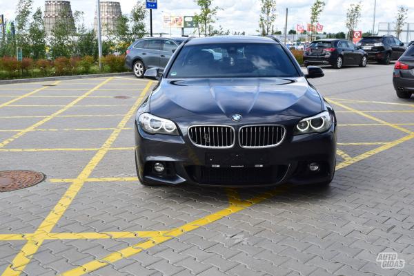 Grey BMW 520 2013 in Vilnius, with an engine capacity of 2.00 L and mileage of 312 thousand km for 10500 €, photo 2 on AUTOMOTO.COM.LV