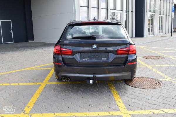 Grey BMW 520 2013 in Vilnius, with an engine capacity of 2.00 L and mileage of 312 thousand km for 10500 €, photo 6 on AUTOMOTO.COM.LV