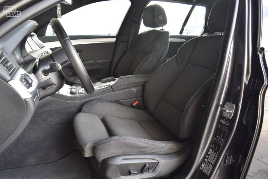 Grey BMW 520 2013 in Vilnius, with an engine capacity of 2.00 L and mileage of 312 thousand km for 10500 €, photo 10 on AUTOMOTO.COM.LV