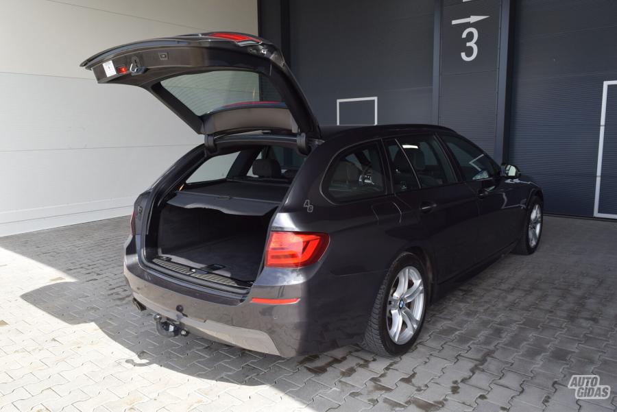 Grey BMW 520 2013 in Vilnius, with an engine capacity of 2.00 L and mileage of 312 thousand km for 10500 €, photo 28 on AUTOMOTO.COM.LV