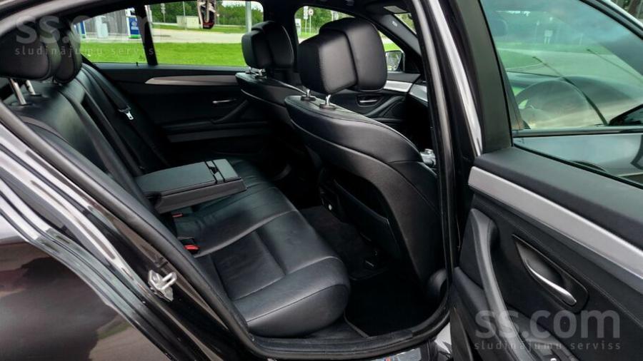 Pelēks BMW 520 2013 Jelgava, ar dzinēja tilpumu 2.00 L un nobraukumu 320 tūkst. km par 4500 €, foto 8 vietnē AUTOMOTO.COM.LV