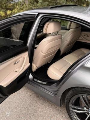 Grey BMW 520 2013 in Klaipeda, with an engine capacity of 2.00 L and mileage of 368 thousand km for 10200 €, photo 18 on AUTOMOTO.COM.LV