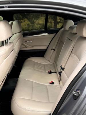 Grey BMW 520 2013 in Klaipeda, with an engine capacity of 2.00 L and mileage of 368 thousand km for 10200 €, photo 19 on AUTOMOTO.COM.LV