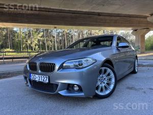 Grey BMW 520 2014 in Riga, with an engine capacity of 2.00 L and mileage of 0 thousand km for 13500 €, photo 4 on AUTOMOTO.COM.LV