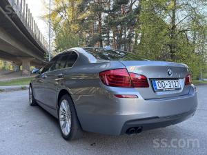 Grey BMW 520 2014 in Riga, with an engine capacity of 2.00 L and mileage of 0 thousand km for 13500 €, photo 5 on AUTOMOTO.COM.LV