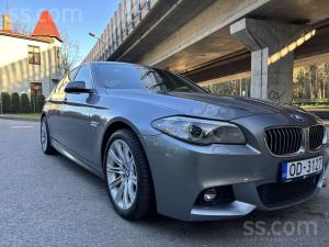 Grey BMW 520 2014 in Riga, with an engine capacity of 2.00 L and mileage of 0 thousand km for 13500 €, photo 10 on AUTOMOTO.COM.LV