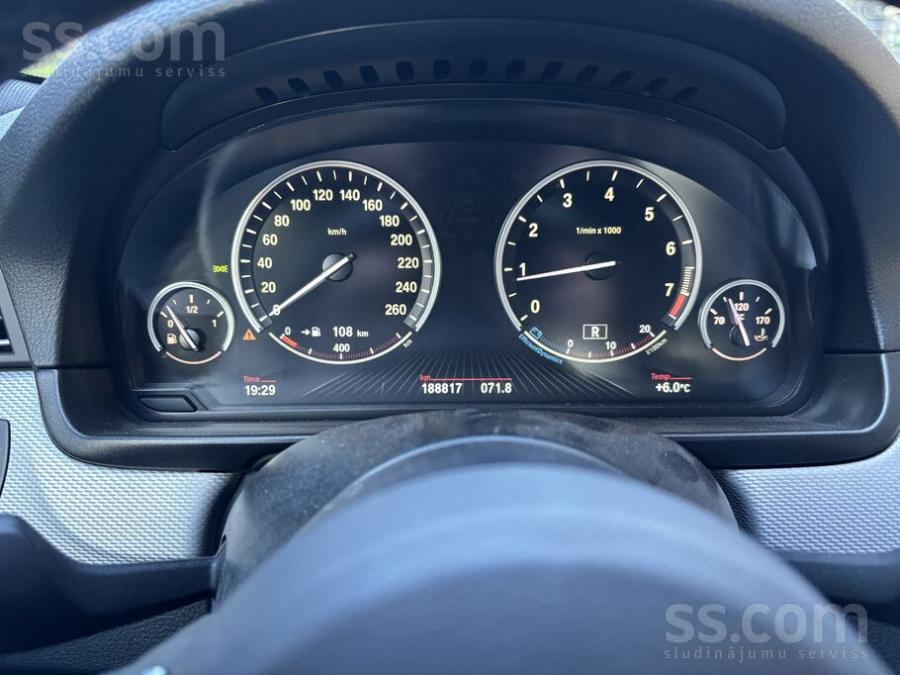 Grey BMW 520 2014 in Riga, with an engine capacity of 2.00 L and mileage of 0 thousand km for 13500 €, photo 19 on AUTOMOTO.COM.LV