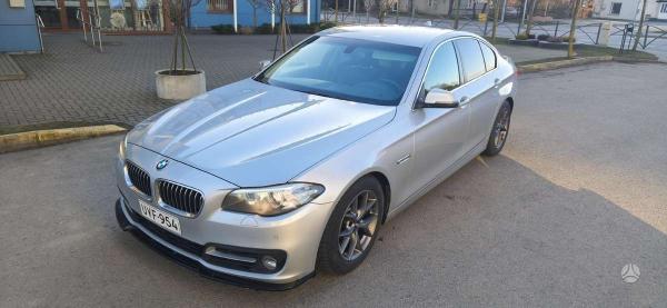 Grey BMW 520 2014 in Kaunas, with an engine capacity of 2.00 L and mileage of 350 thousand km for 7999 €, photo 2 on AUTOMOTO.COM.LV