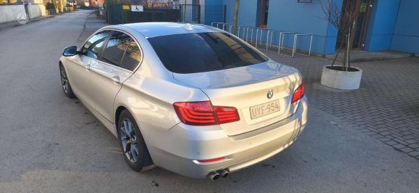 Grey BMW 520 2014 in Kaunas, with an engine capacity of 2.00 L and mileage of 350 thousand km for 7999 €, photo 4 on AUTOMOTO.COM.LV