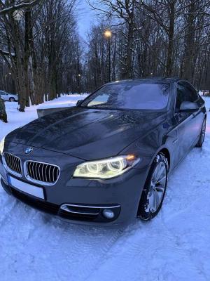 Grey BMW 520 2014 in Kaunas, with an engine capacity of 2.00 L and mileage of 198 thousand km for 15500 €, photo 3 on AUTOMOTO.COM.LV