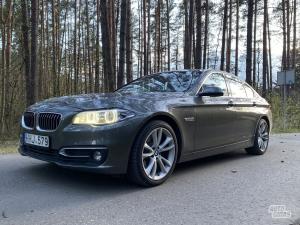 Grey BMW 520 2014 in Vilnius, with an engine capacity of 2.00 L and mileage of 295 thousand km for 10000 €, photo 8 on AUTOMOTO.COM.LV