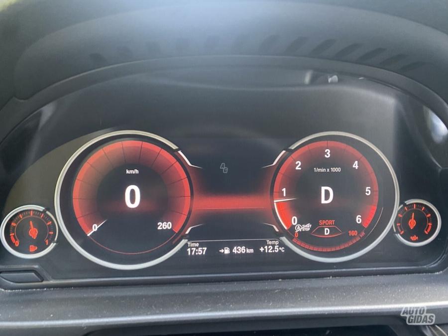 Grey BMW 520 2014 in Vilnius, with an engine capacity of 2.00 L and mileage of 295 thousand km for 10000 €, photo 16 on AUTOMOTO.COM.LV