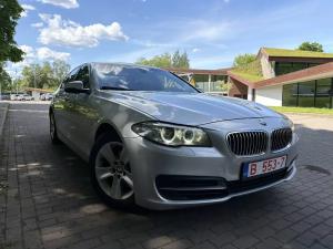 Grey BMW 520 2014 in Rezekne, with an engine capacity of 2.00 L and mileage of 245 thousand km for 7490 €, photo 4 on AUTOMOTO.COM.LV