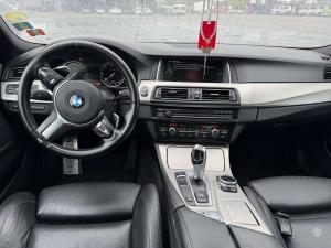 Grey BMW 520 2014 in Utena, with an engine capacity of 2.00 L and mileage of 400 thousand km for 6650 €, photo 7 on AUTOMOTO.COM.LV