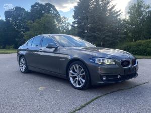 Grey BMW 520 2014 in Vilnius, with an engine capacity of 2.00 L and mileage of 295 thousand km for 9600 €, photo 7 on AUTOMOTO.COM.LV