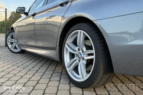 Grey BMW 520 2014 in Jelgava, with an engine capacity of 2.00 L and mileage of 0 thousand km for 13950 €, photo 8 on AUTOMOTO.COM.LV