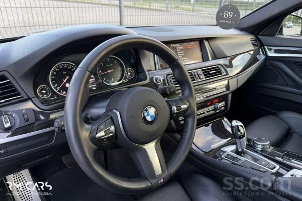 Grey BMW 520 2014 in Jelgava, with an engine capacity of 2.00 L and mileage of 0 thousand km for 13950 €, photo 10 on AUTOMOTO.COM.LV