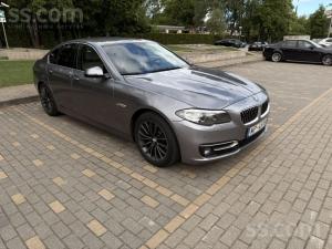 Grey BMW 520 2014 in Riga, with an engine capacity of 2.00 L and mileage of 300 thousand km for 11000 €, photo  on AUTOMOTO.COM.LV
