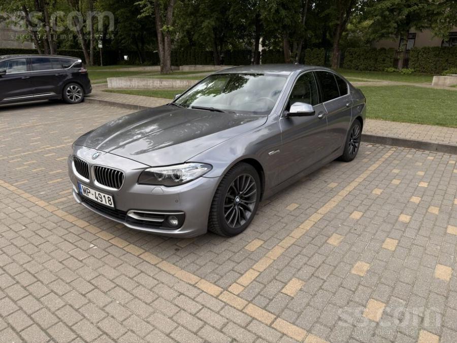 Grey BMW 520 2014 in Riga, with an engine capacity of 2.00 L and mileage of 300 thousand km for 11000 €, photo 3 on AUTOMOTO.COM.LV