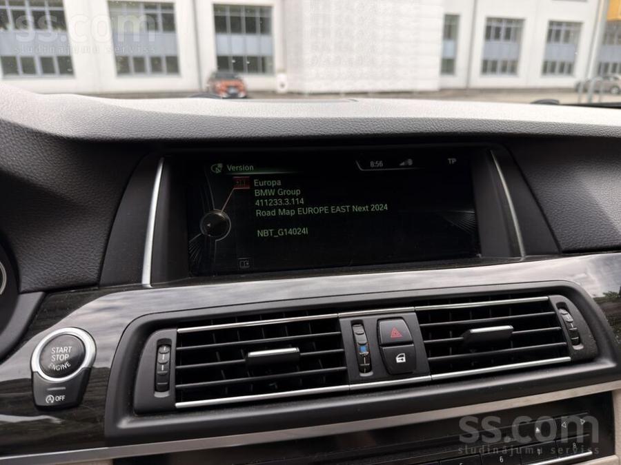Grey BMW 520 2014 in Riga, with an engine capacity of 2.00 L and mileage of 300 thousand km for 10500 €, photo 20 on AUTOMOTO.COM.LV