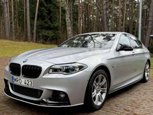Pelēks BMW 520 2015 Viļņa, ar dzinēja tilpumu 2.00 L un nobraukumu 221 tūkst. km par 10200 €, foto  vietnē AUTOMOTO.COM.LV