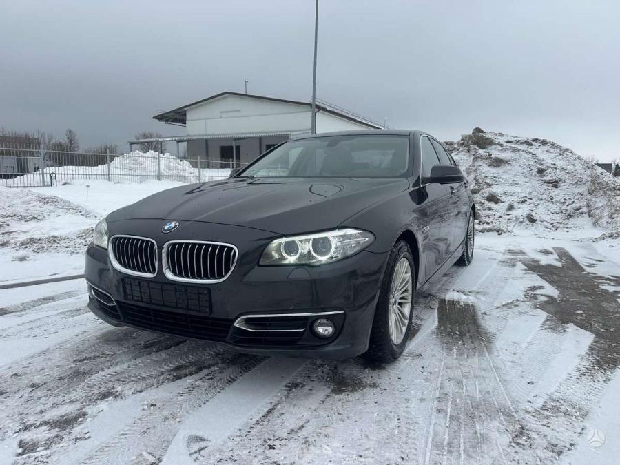 Pelēks BMW 520 2015 Viļņa, ar dzinēja tilpumu 2.00 L un nobraukumu 227 tūkst. km par 11650 €, foto 3 vietnē AUTOMOTO.COM.LV