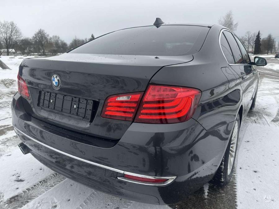 Pelēks BMW 520 2015 Viļņa, ar dzinēja tilpumu 2.00 L un nobraukumu 227 tūkst. km par 11650 €, foto 11 vietnē AUTOMOTO.COM.LV