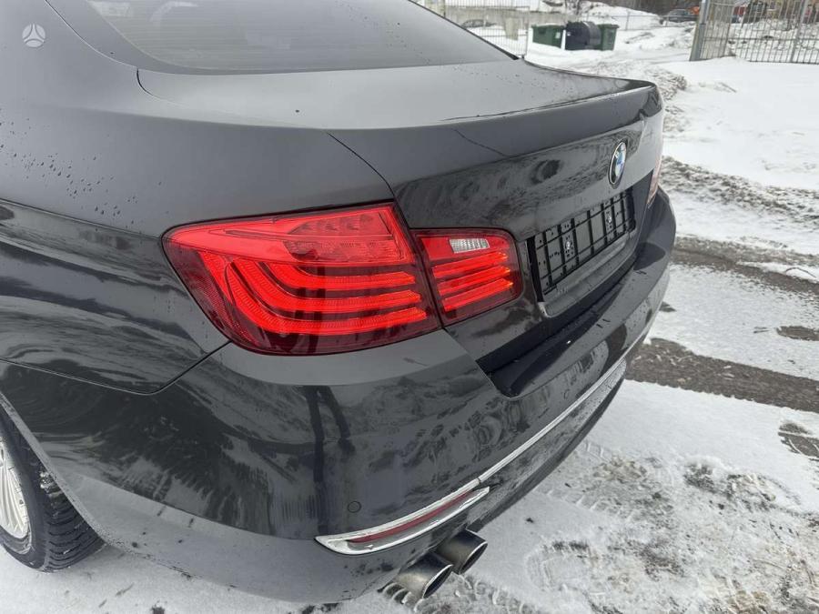 Pelēks BMW 520 2015 Viļņa, ar dzinēja tilpumu 2.00 L un nobraukumu 227 tūkst. km par 11650 €, foto 13 vietnē AUTOMOTO.COM.LV