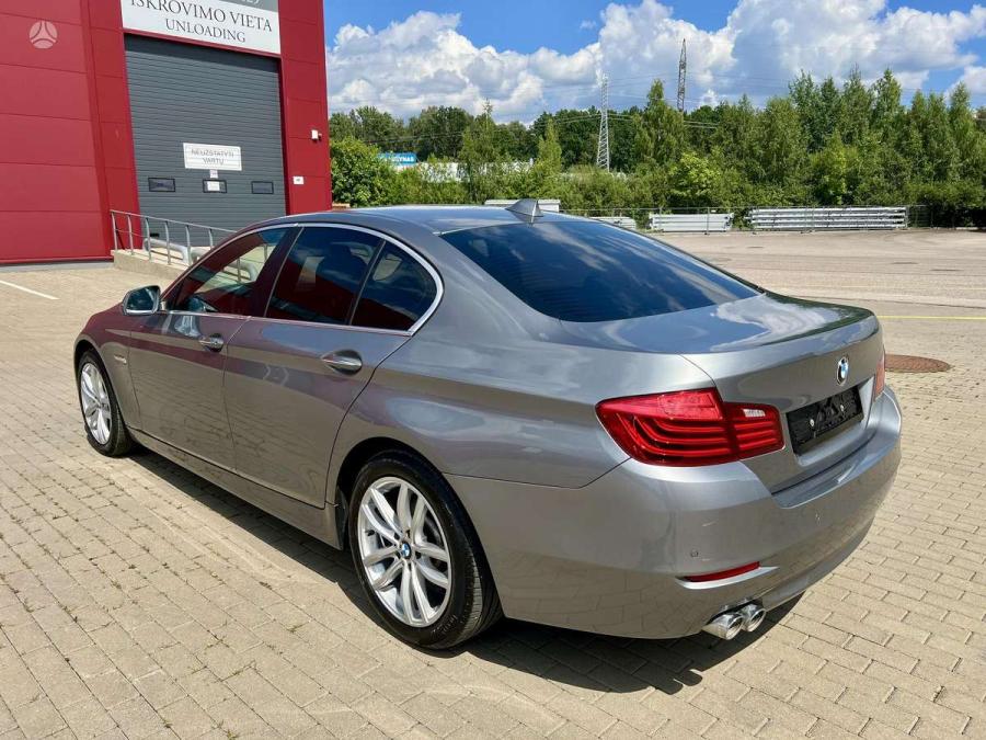 Серый БМВ 520 2015 в Каунас, объемом двигателя 2.00 л и пробегом 268 тыс. км за 10499 €, фото 12 на AUTOMOTO.COM.LV