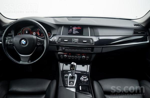 Grey BMW 520 2015 in Tallinn, with an engine capacity of 2.00 L and mileage of 249 thousand km for 11799 €, photo 2 on AUTOMOTO.COM.LV