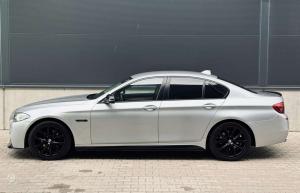 Grey BMW 520 2015 in Kaunas, with an engine capacity of 2.00 L and mileage of 227 thousand km for 13400 €, photo 7 on AUTOMOTO.COM.LV